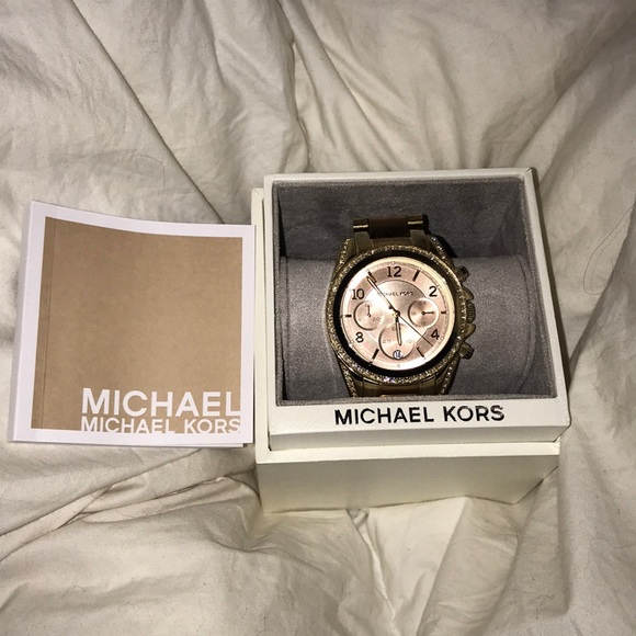Jewelry | Michael Kors Two Tone Gold Watch | Poshmark